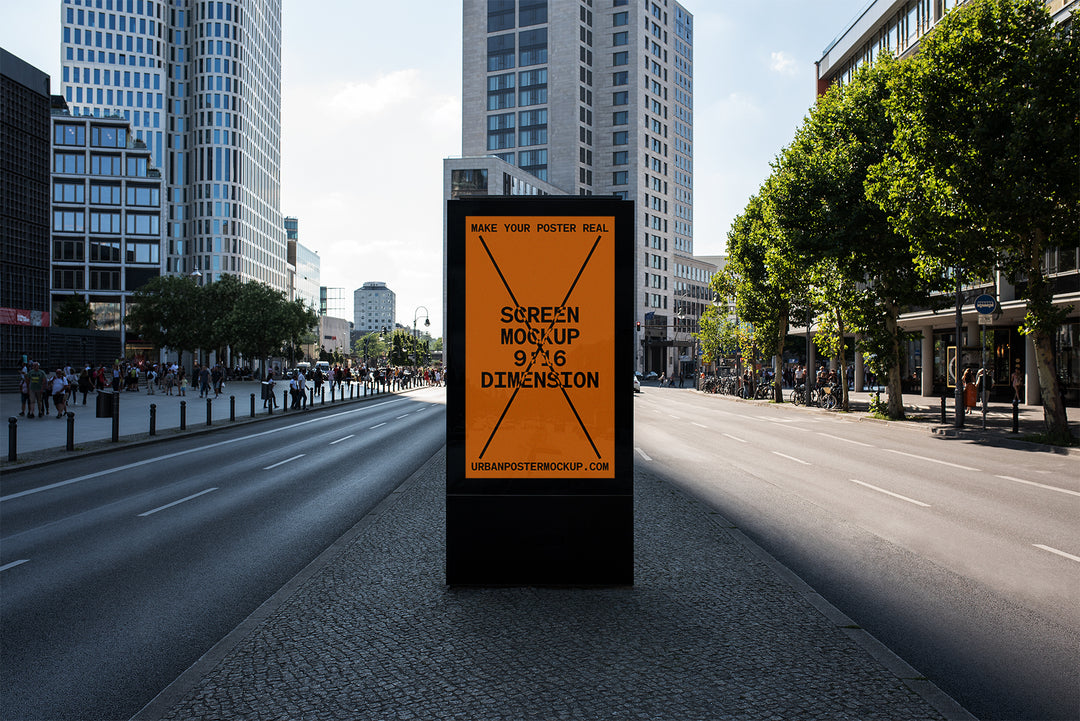 Screens – Urban Poster Mockup
