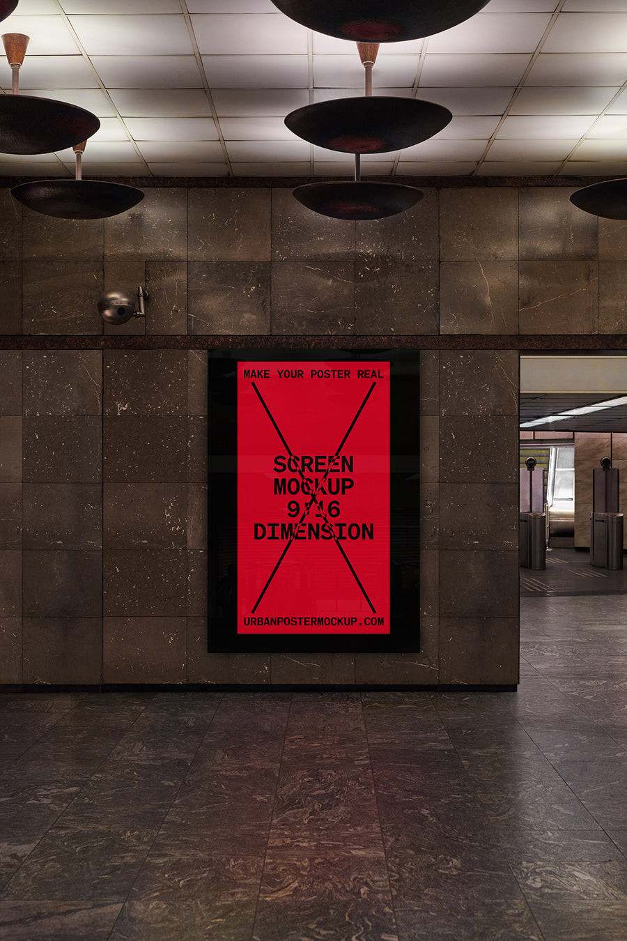 Screens – Urban Poster Mockup