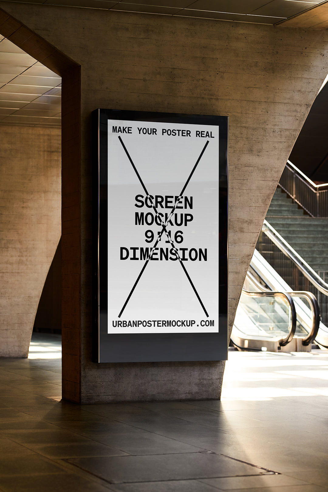 Screens – Urban Poster Mockup