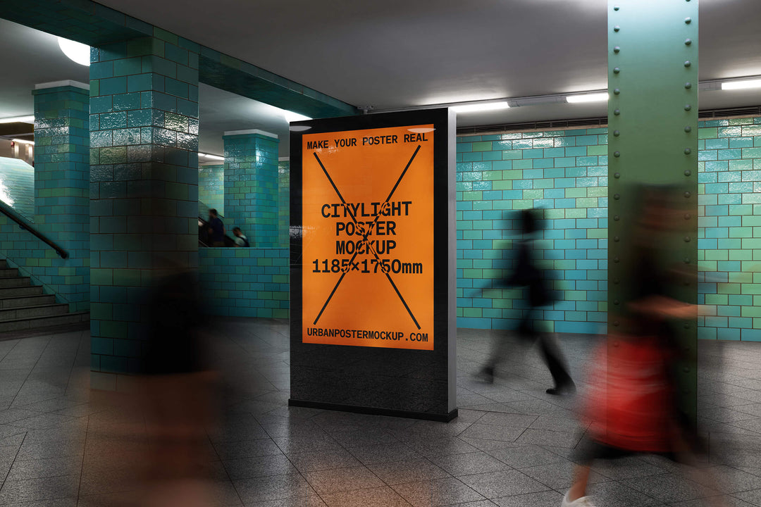 Citylights – Urban Poster Mockup