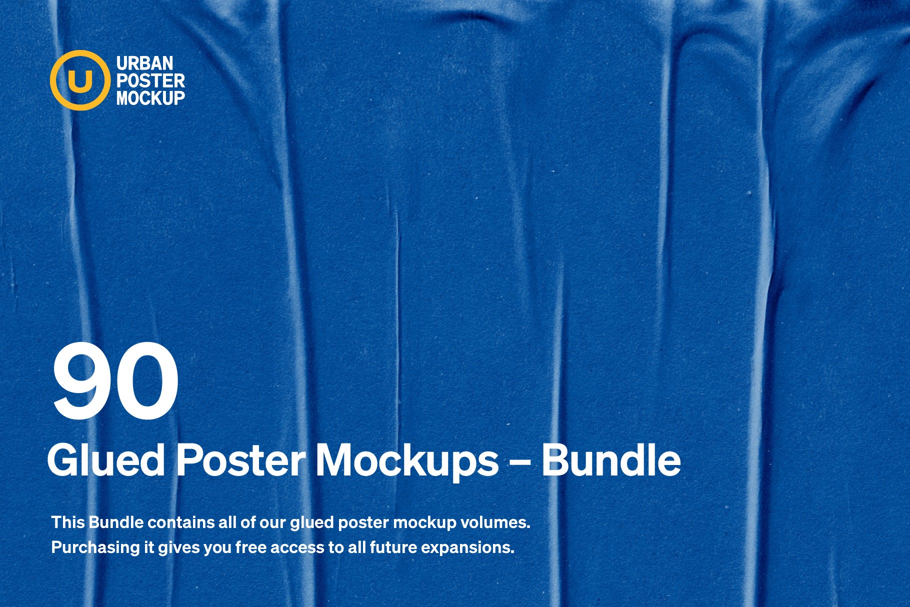 Glued Poster Paper Mockup Bundle – Urban Poster Mockup